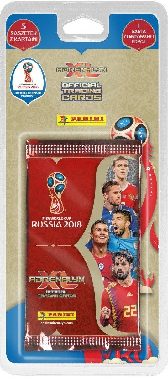 Karty Fifa World Cup Russia 2018 Blister Panini Sklep 3xk Pl