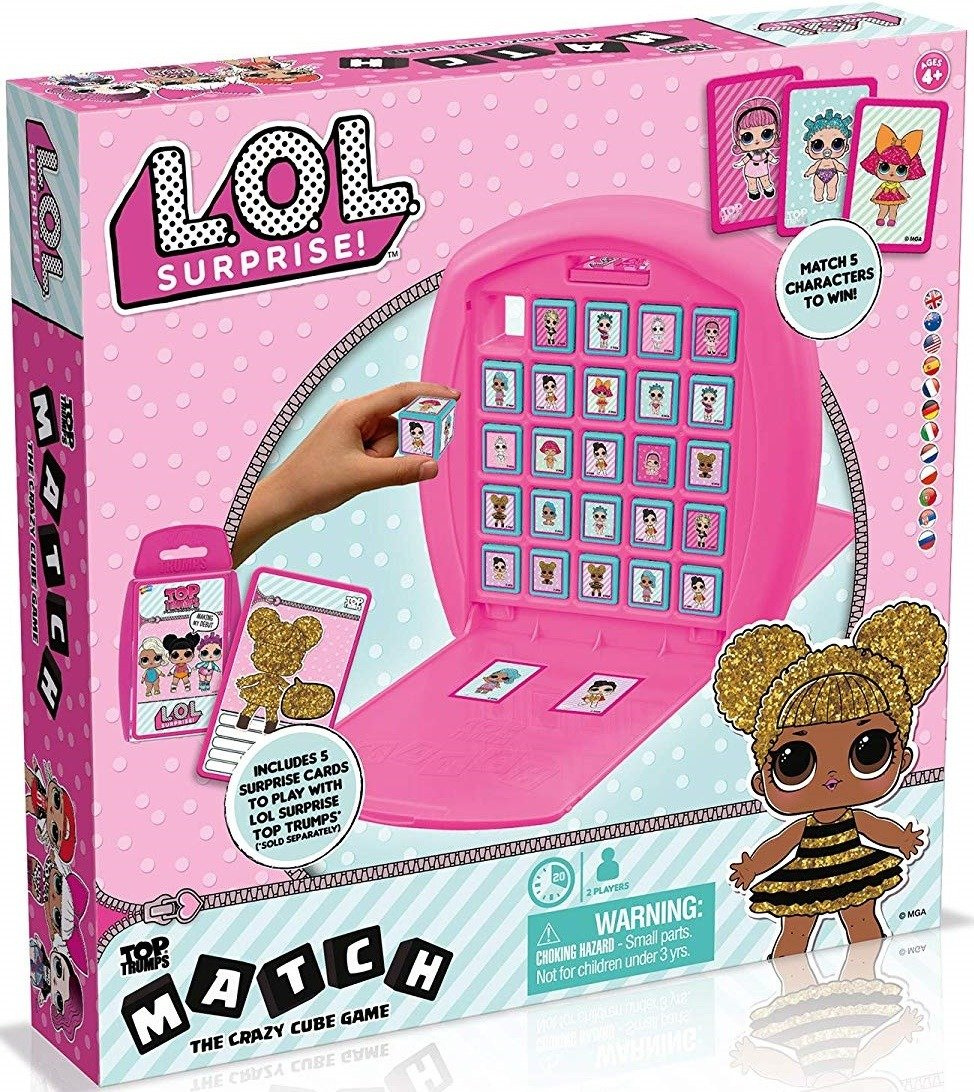 MGA LOL Match L.O.L. Surprise Gra Logiczna - Sklep 3xk.pl