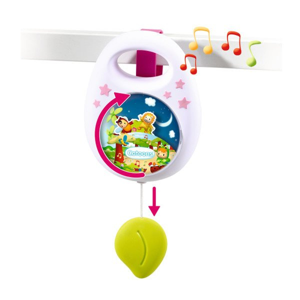 SMOBY Cotoons Mała Pozytywka Różowa - Sklep 3xk.pl