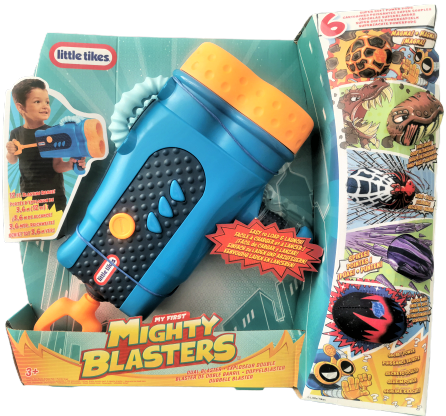 Wyrzutnia Mighty Blaster Dual Blast Little Tikes - Sklep 3xk.pl